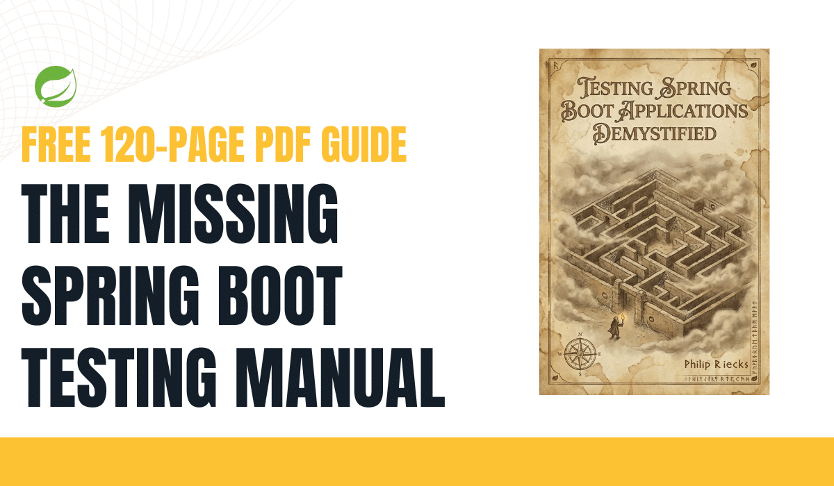 Free Spring Boot Application Testing Book